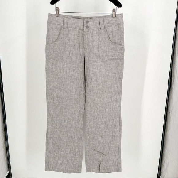 Christopher & Banks | Pants & Jumpsuits | Christopher Banks Gray Linen ...